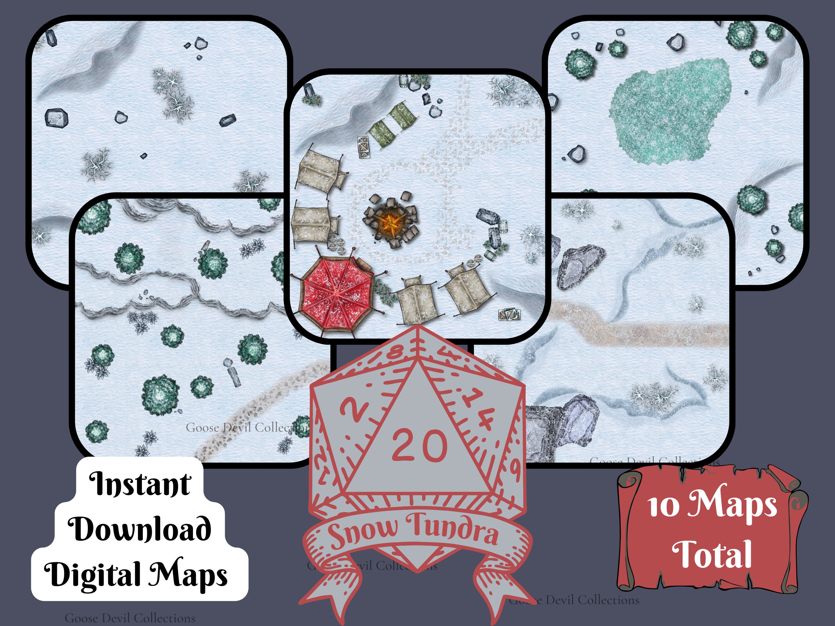 Dnd Battle Maps Snow Battle Maps Dungeons and Dragons Fantasy Grounds ...