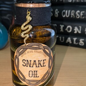 Snake Oil| Magic Potion Bottle| Apothecary Jar| Bookshelf Decor ...