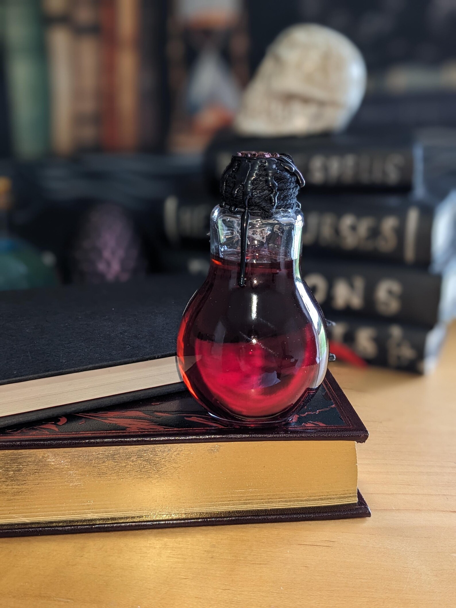 Vampire Blood Potion Bottle-witchy Apothecary Jars for Goth Decor ...