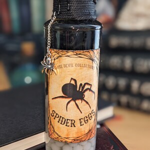 Spiders Eggs| Potion Bottle| Apothecary Jar| Fantasy Potion Bottle ...