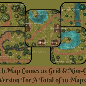 Dnd Battle Maps Forest Map Dnd Fantasy Battle Maps Digital Tabletop ...