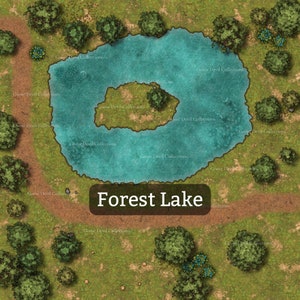 Forest Battle Map, Battle Maps, Dungeons and Dragons Battle Maps, Roll20 Battlemap, Fantasy ...