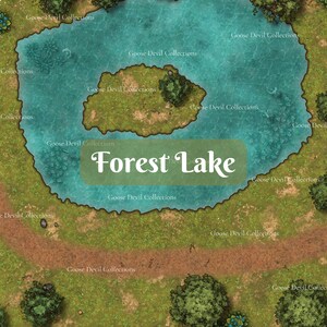 Dnd Battle Maps Forest Map Dnd Fantasy Battle Maps Digital Tabletop ...