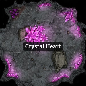 Crystal Cave Dnd Battle Maps: RPG VTT Maps (digital Download) - Etsy