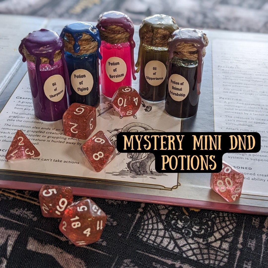 Dnd Potions Mystery Dnd Potions Dungeons & Dragons RPG Potions TTRPG ...