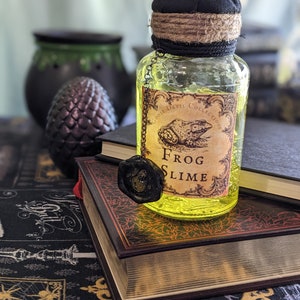 Frog Slime| Magic Potion Bottle| Apothecary Jar| Halloween Prop ...