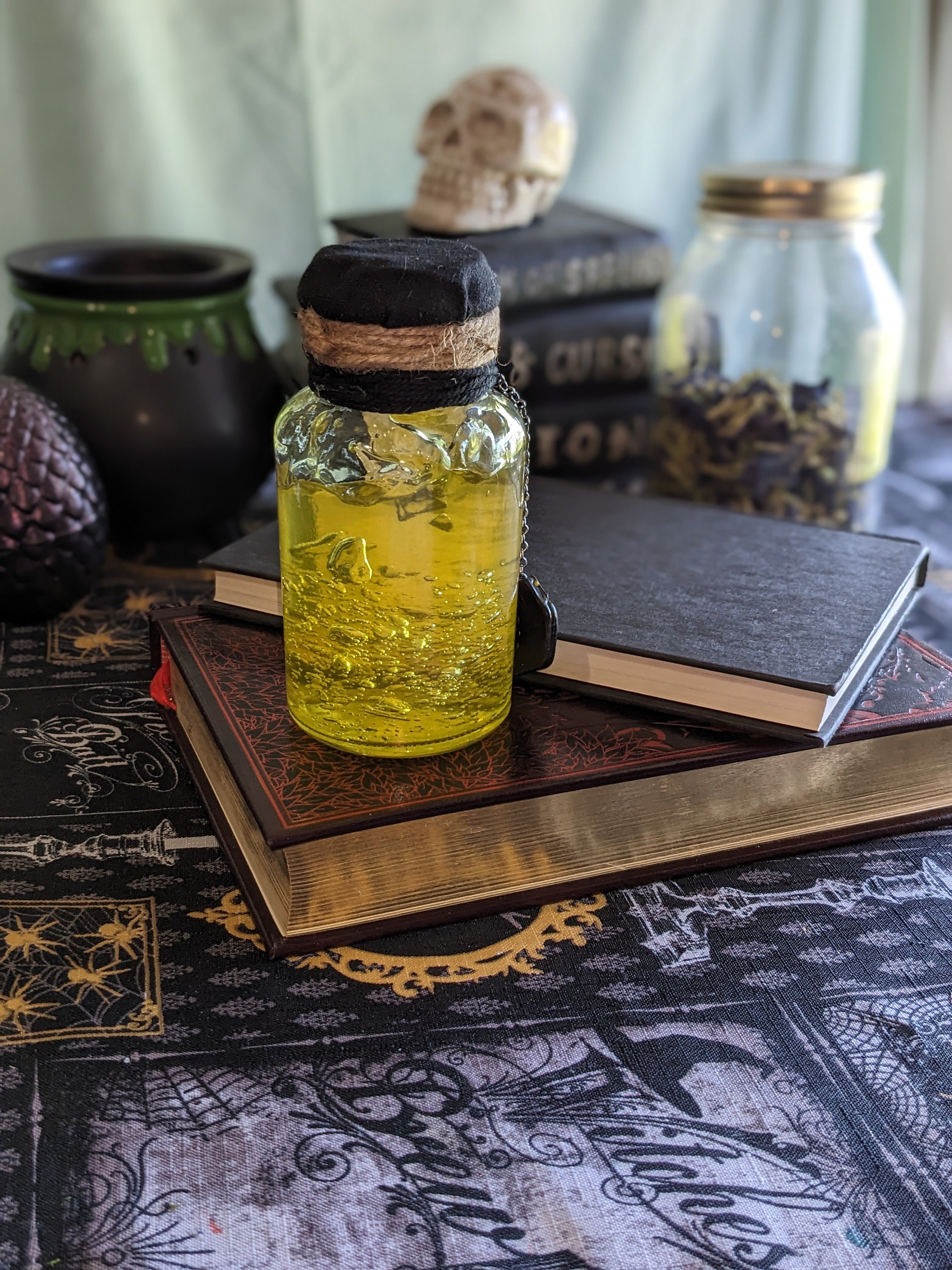 Frog Slime| Magic Potion Bottle| Apothecary Jar| Halloween Prop ...
