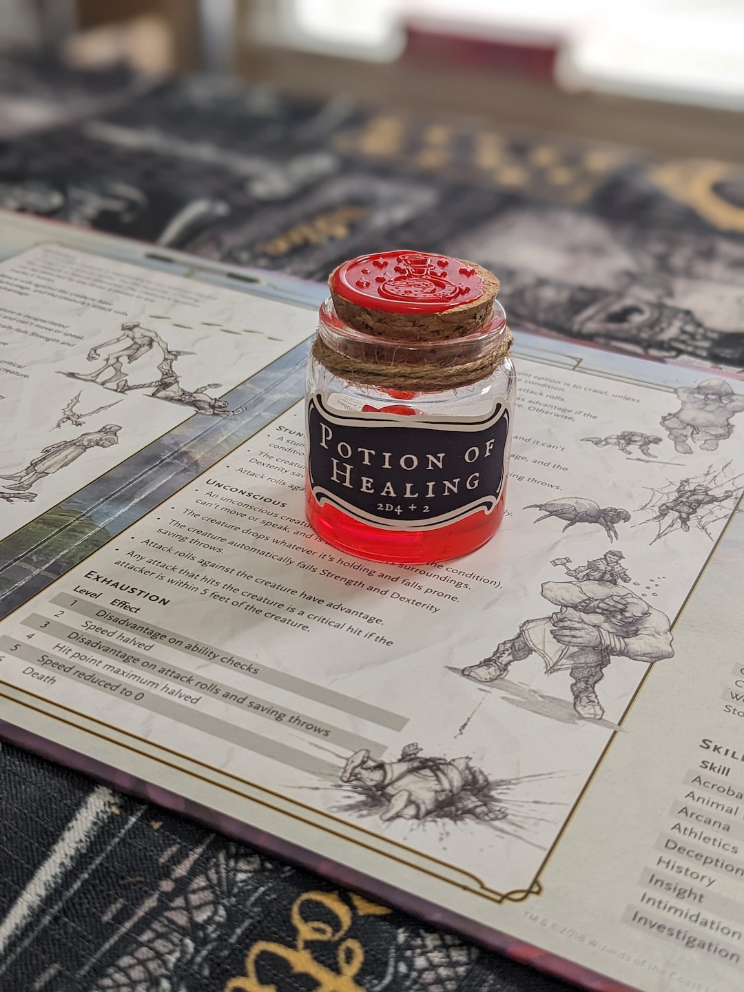 Dnd Health Potion Health Potion Bottle Dnd Potion TTRPG RPG Potion ...