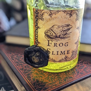 Frog Slime| Magic Potion Bottle| Apothecary Jar| Halloween Prop ...