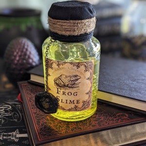 Frog Slime| Magic Potion Bottle| Apothecary Jar| Halloween Prop ...