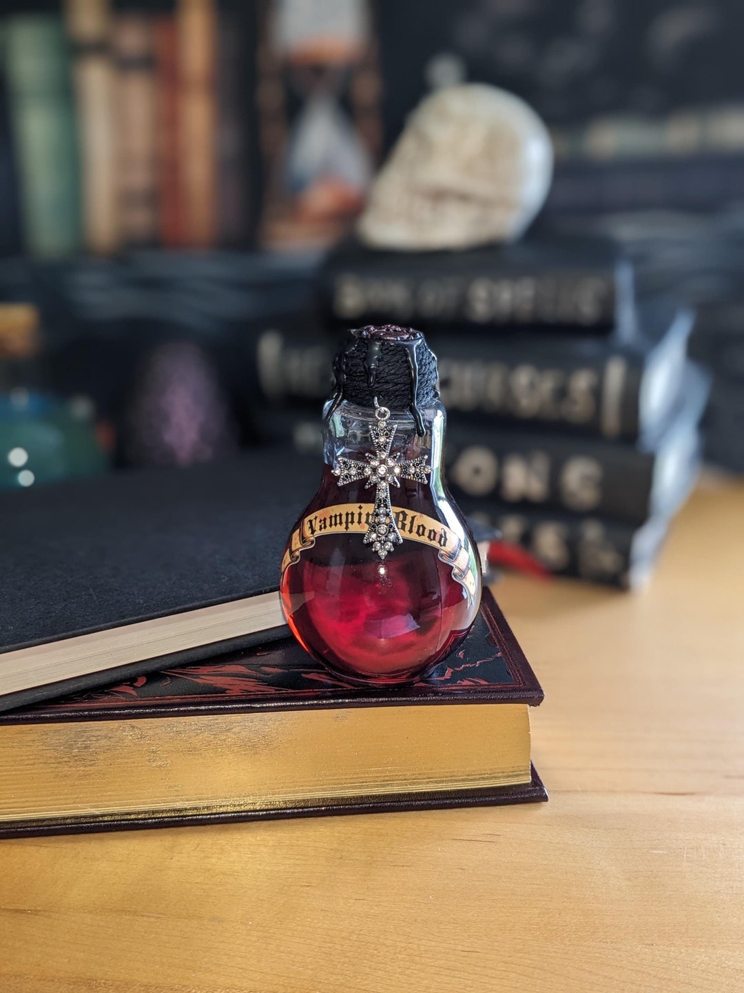 Vampire Blood Potion Bottle-witchy Apothecary Jars for Goth Decor ...