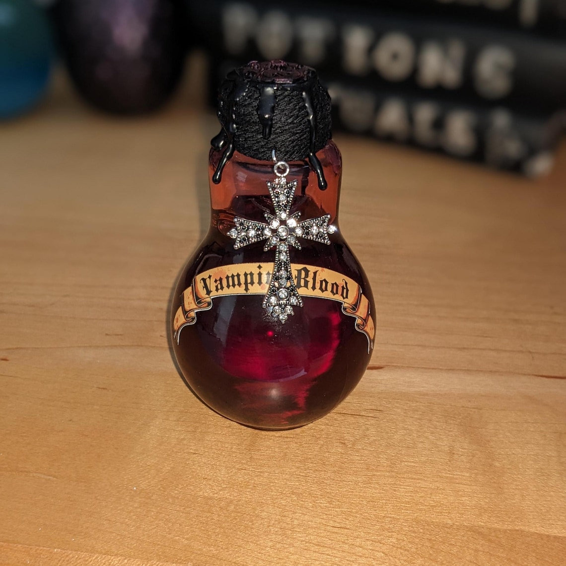 Vampire Blood Potion Bottle-witchy Apothecary Jars for Goth Decor ...