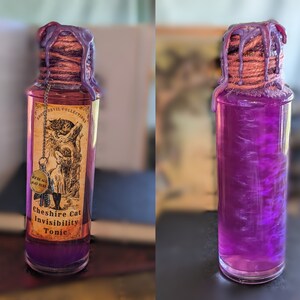 Cheshire Cat Potion Alice in Wonderland Color Changing Potion ...