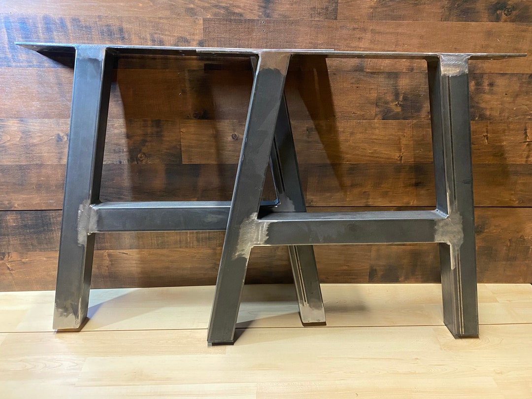 A Frame Style Premade Table Legs 2x2 Square Tubing SET - Etsy Australia