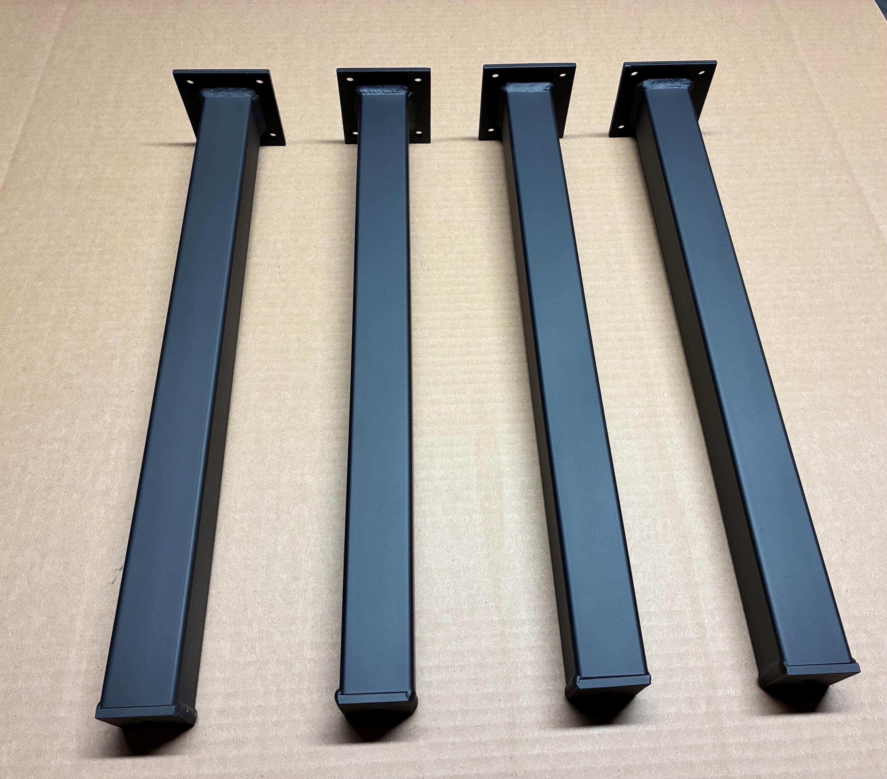 Handmade Steel Table Legs, Sold Individually : 1.5" Square Tubing ...