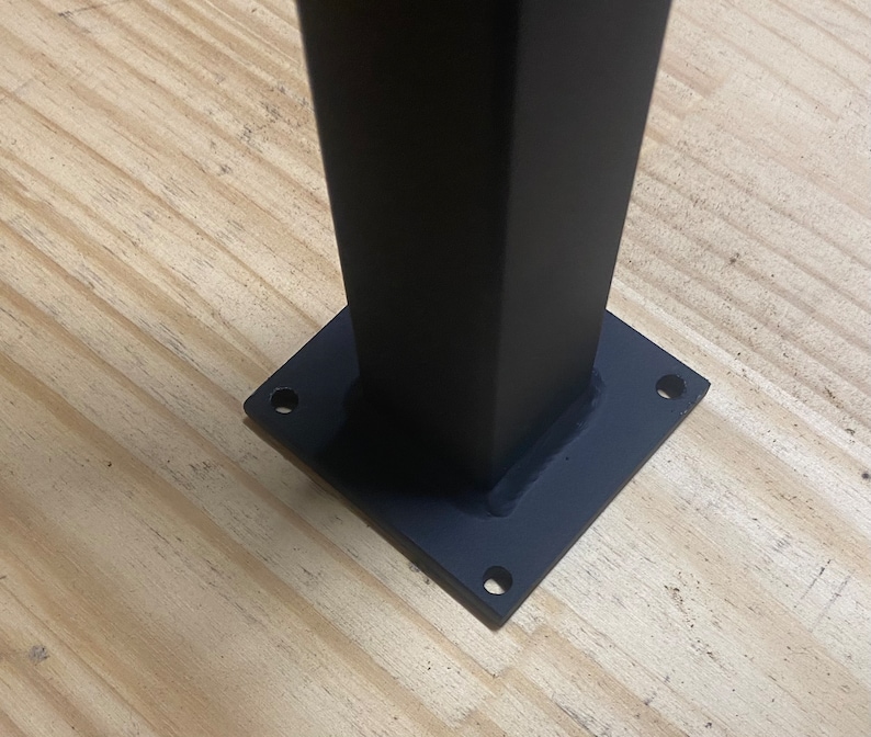 Single Post Handrail for One or Two Steps , Oak Wood Handle 1-1/2x1-1/2 ...