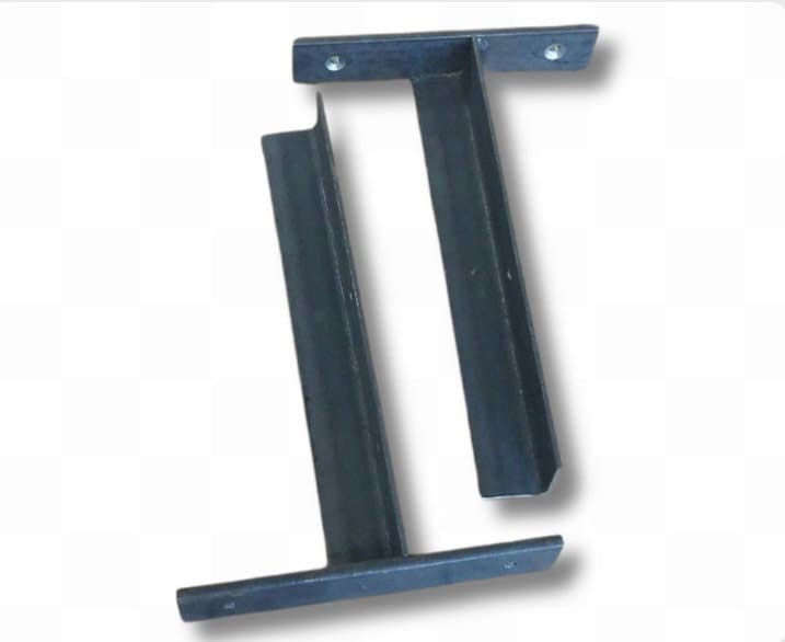 Heavy Duty T Style Welded Shelf Brackets Steel & Angle Iron style A - Etsy