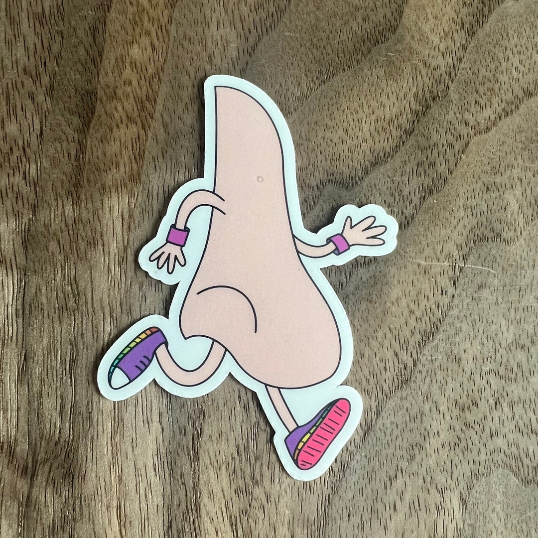 Runny Nose Sticker Pun Sticker Funny Sticker Stickers - Etsy