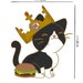 Fast Food Cat Hard Enamel Pin | Burger - Etsy