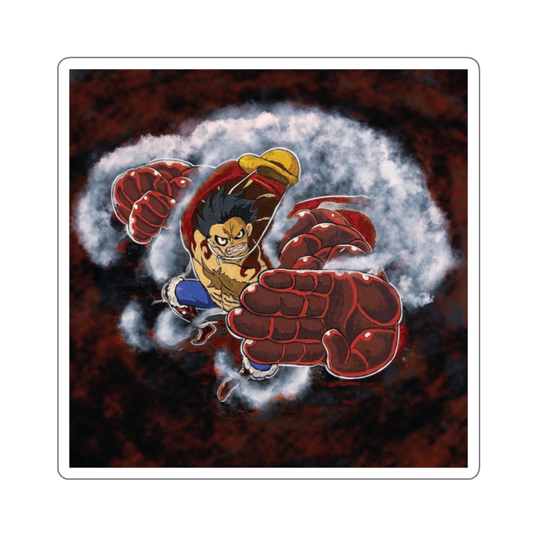 Luffy Gear 4 Sticker - Etsy