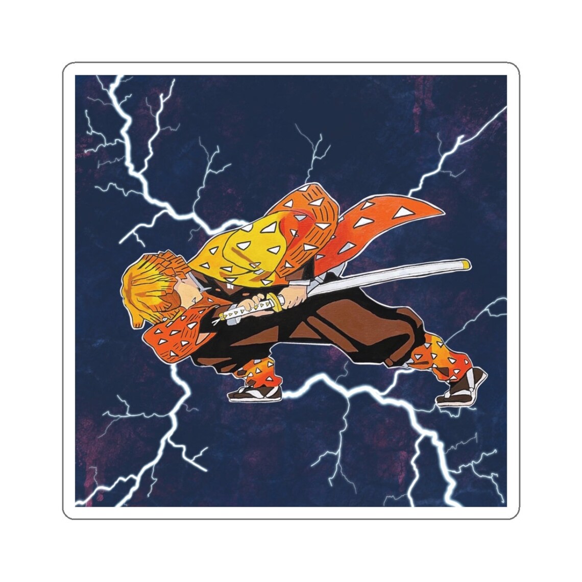 Zenitsu Sticker - Etsy