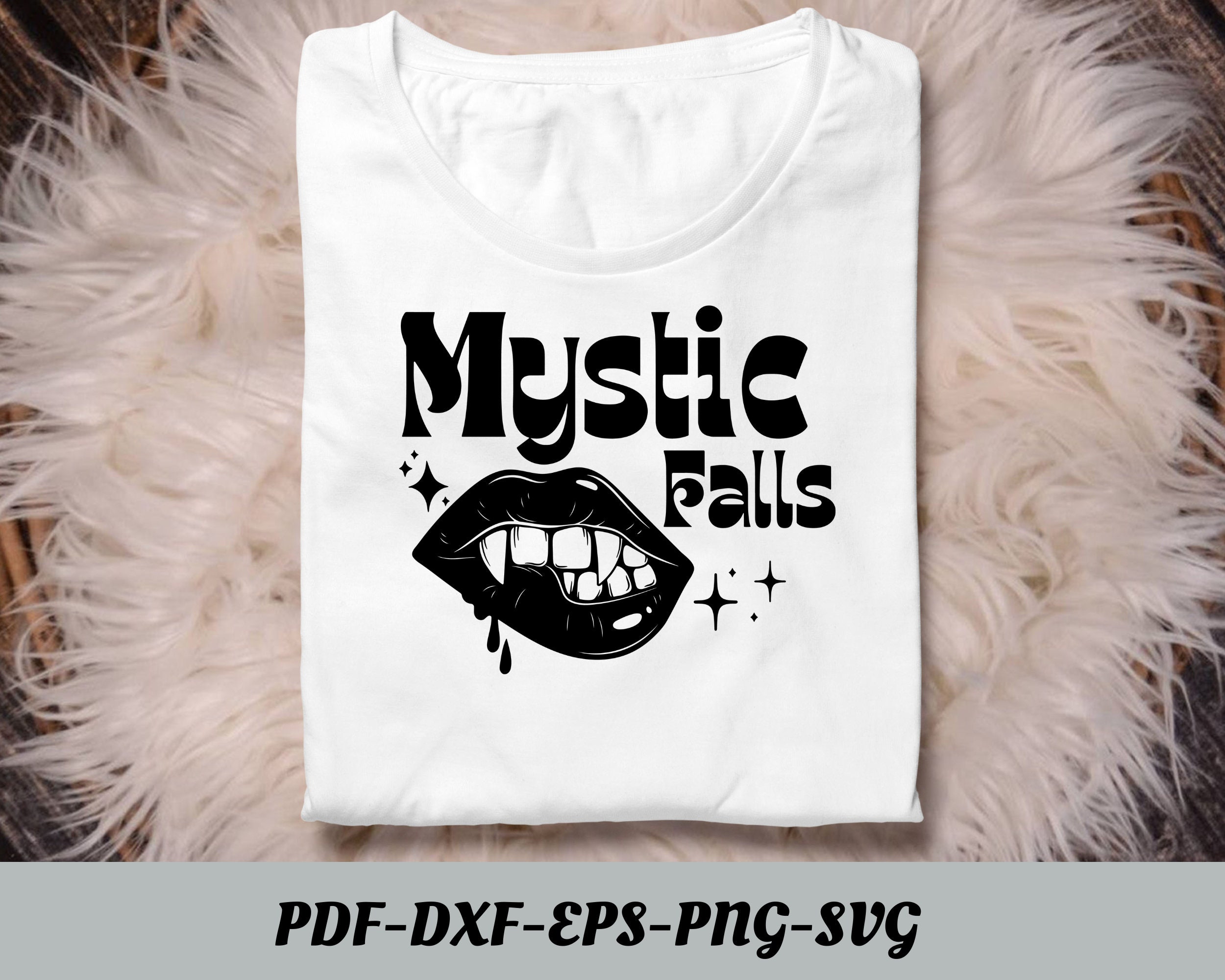 Mystic Falls SVG PNG, Vampire Diaries Svg, Feeling Epic Svg, Mystic ...