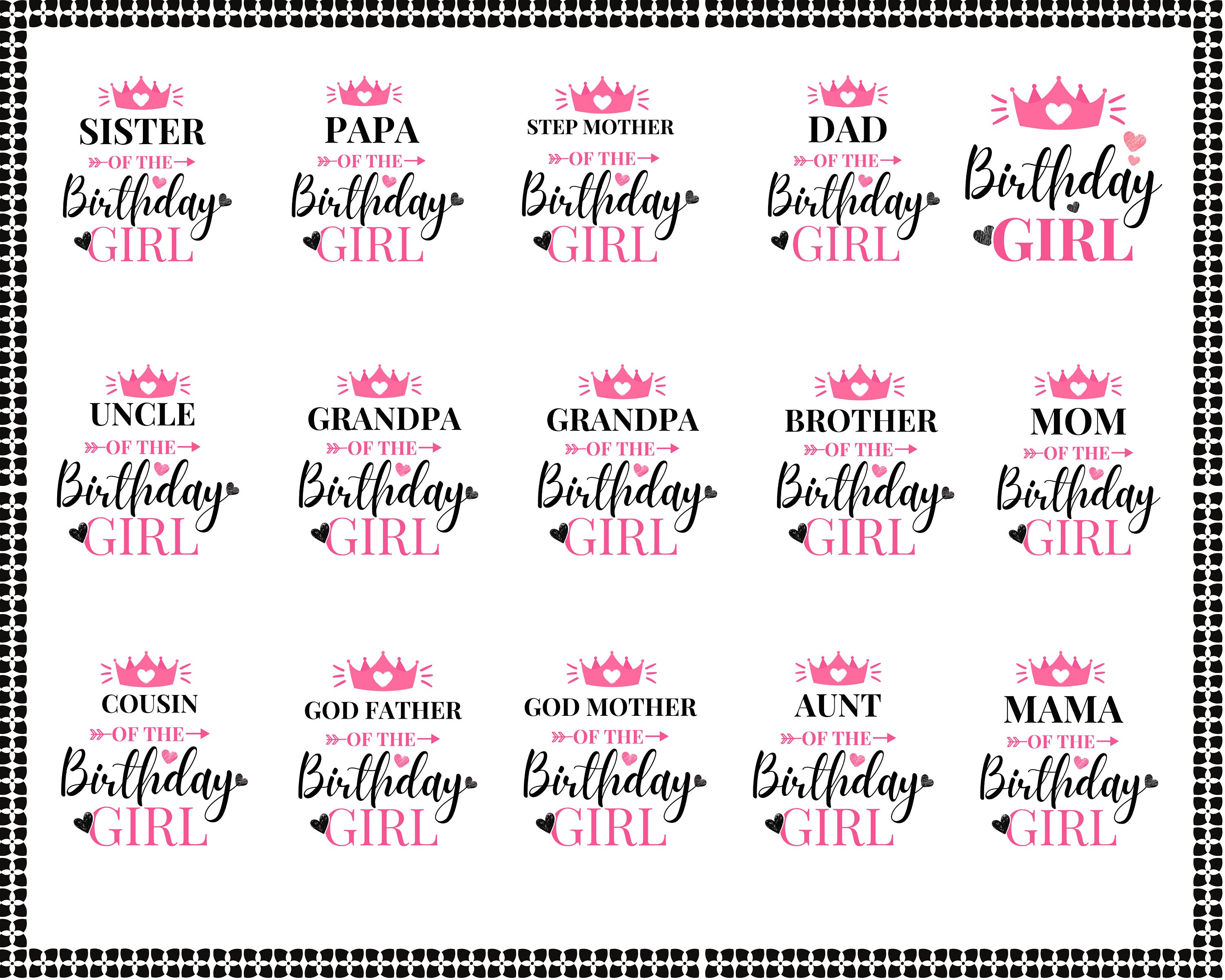 Happy Birthday Svg Bundle Hand Lettered Birthday Svg - Etsy