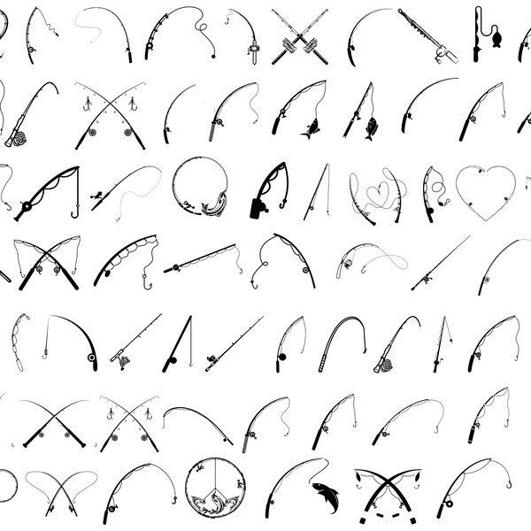 Fishing Svg for Cricut - Etsy