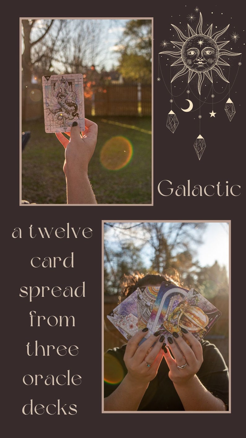 Galactic (12 Card-3 Decks Reading) - Etsy