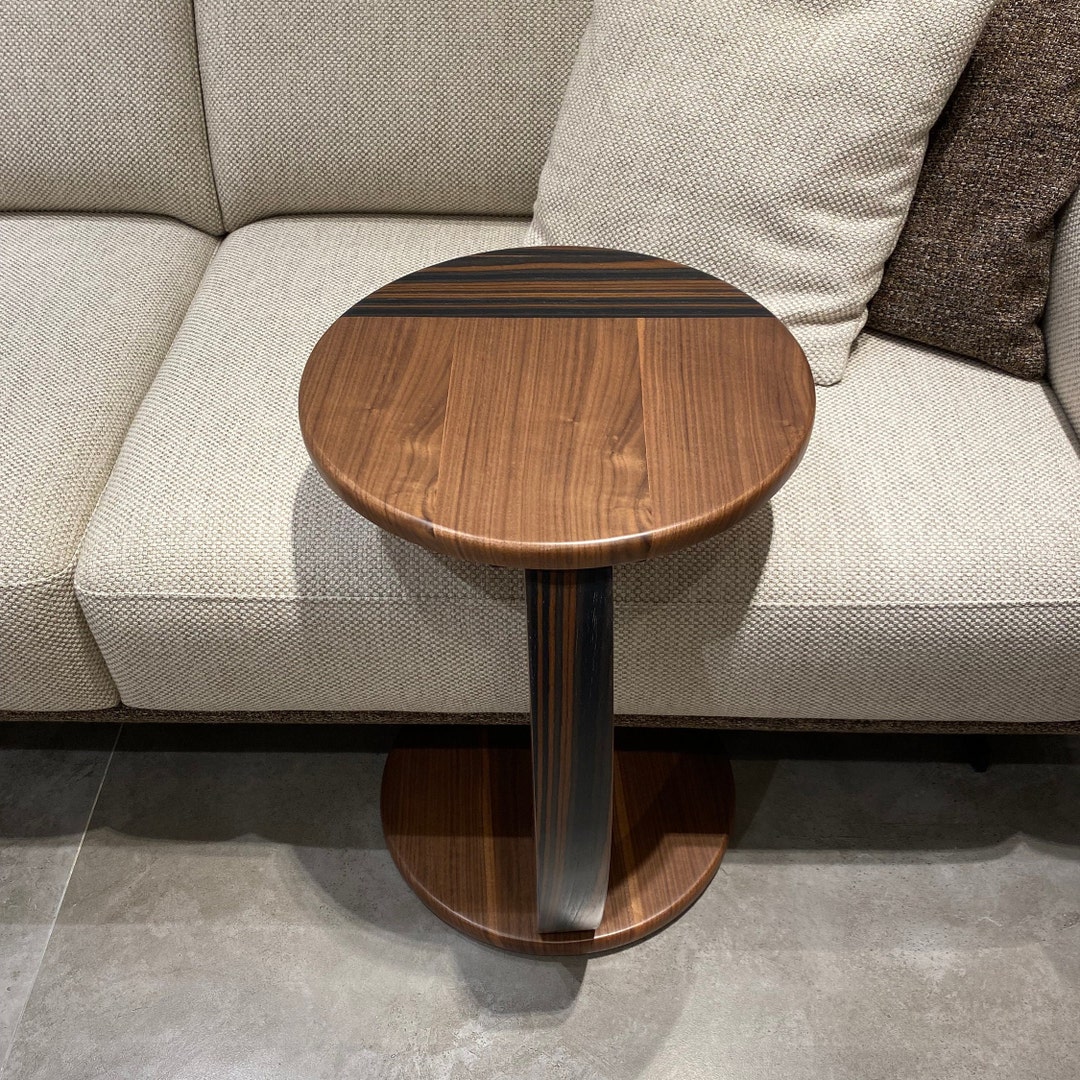 Round C Side Table, Modern Coffee Table, Nesting Table, Wheeled Modern ...