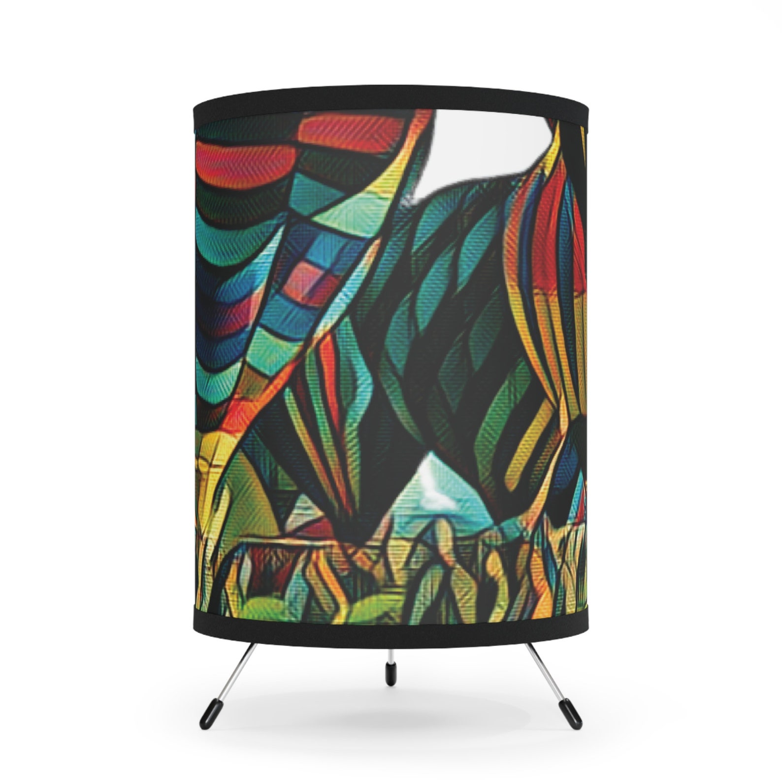 Hot Air Balloon Festival Lamp | Hot Air Balloon Desk Lamp - Etsy