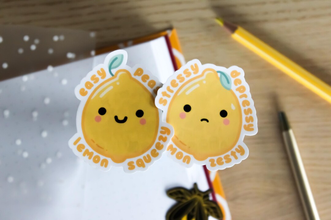 Easy Peasy Lemon Squeezy - Stressy Depressy Lemon Zesty - Waterproof ...