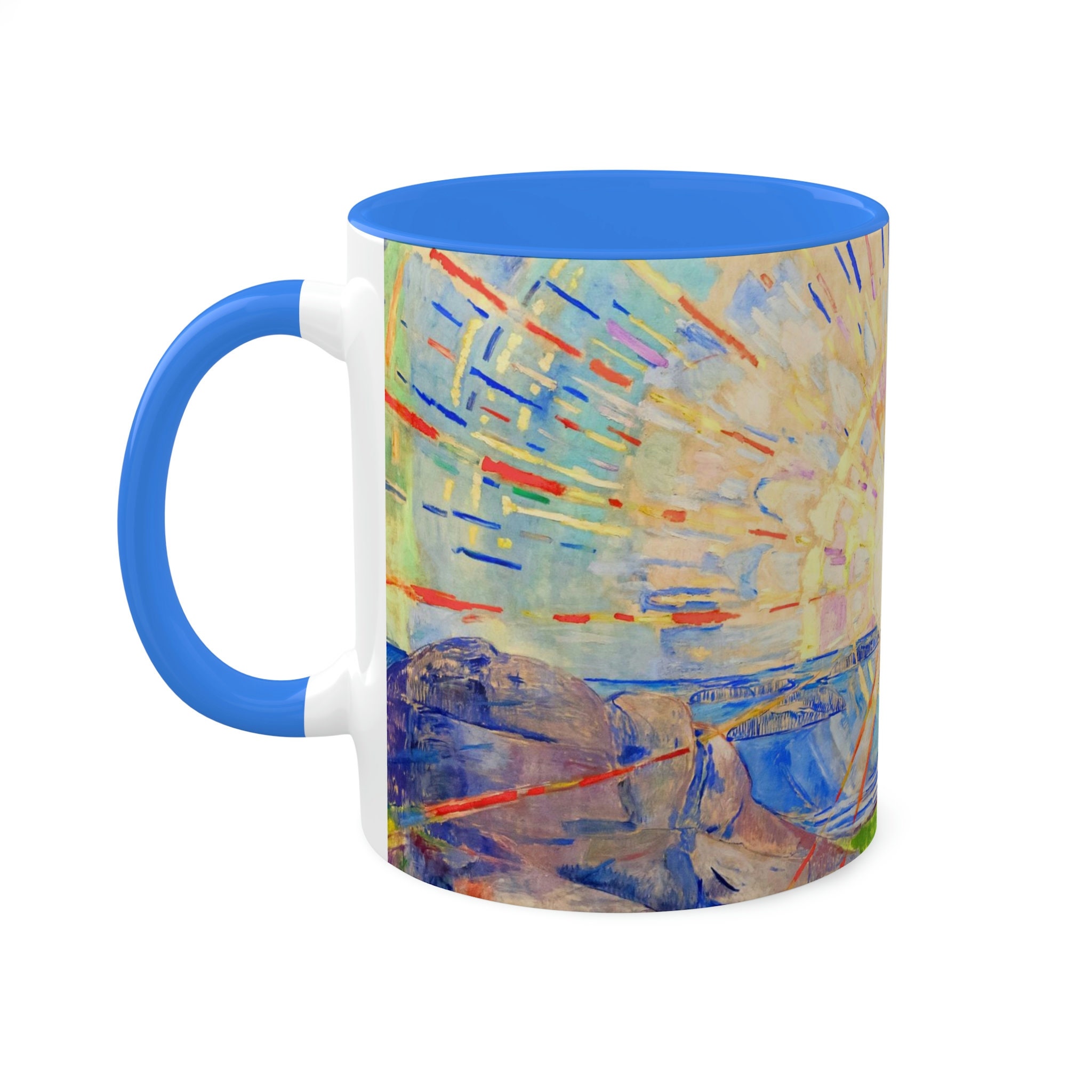 Edvard Munch "the Sun" Norwegian Painter, Solenintro-1911 Artwork, the ...