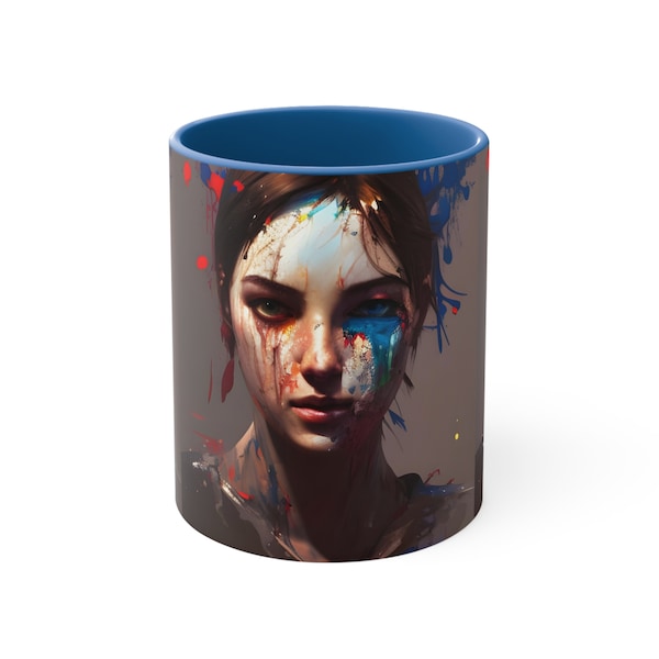 Ceramic Mug Splatter Paint - Etsy