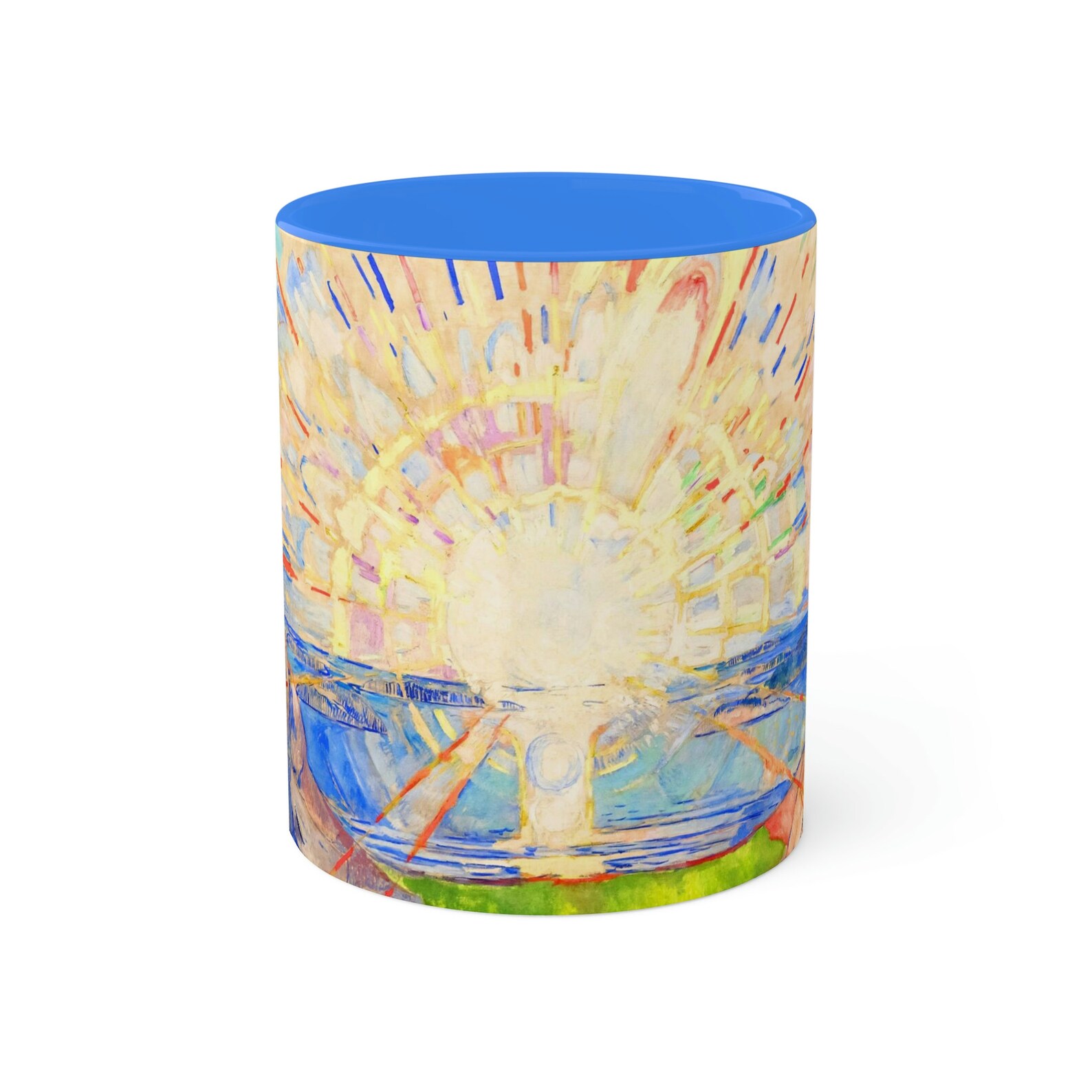 Edvard Munch "the Sun" Norwegian Painter, Solenintro-1911 Artwork, the ...