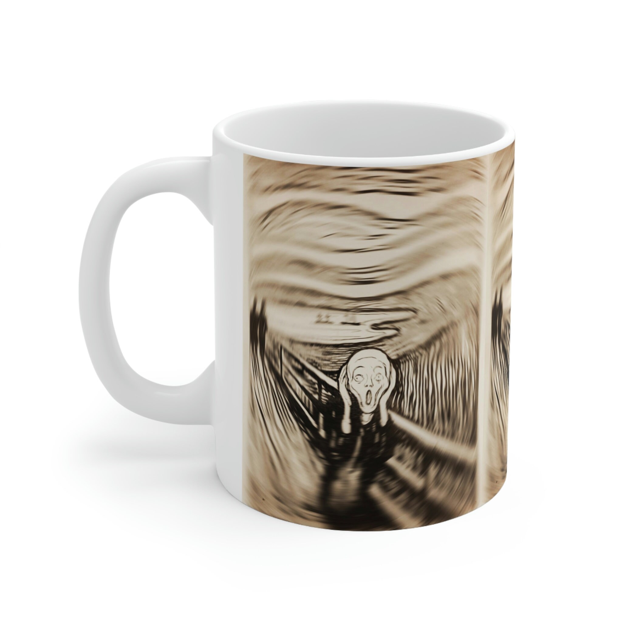 The Scream by Edvard Munch, Scream Mug, Expressionism Mug, Edvard Munch ...
