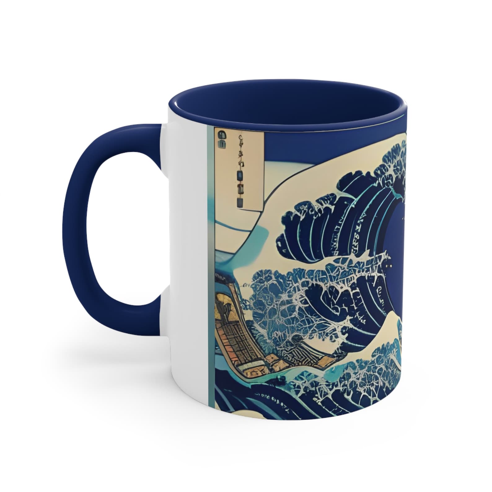 Ocean Wave Ukiyo-e, Ocean Design, Coffee Mug, Unique Mug, Gift Mug ...