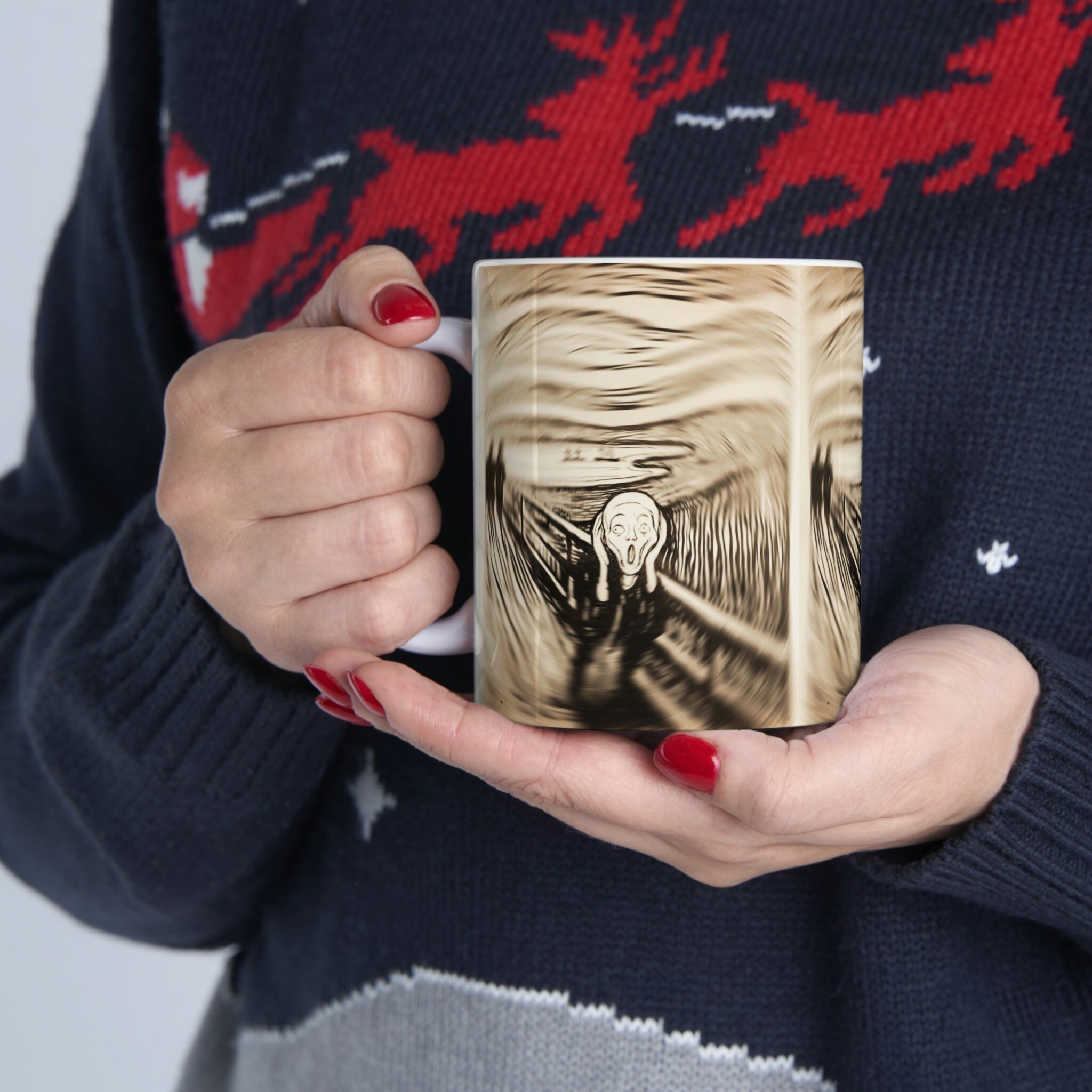 The Scream by Edvard Munch, Scream Mug, Expressionism Mug, Edvard Munch ...