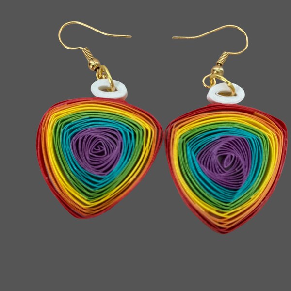 Gay Pride Quilled Jewelry - Etsy