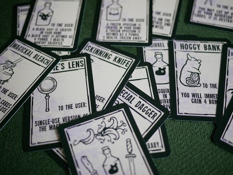Inscryption Game Cards Booster Pack - Etsy