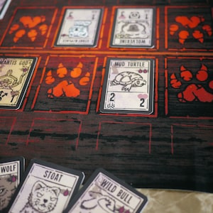 Inscryption Card Game Playmat, High Detail Gamemat for Inscryption - Etsy