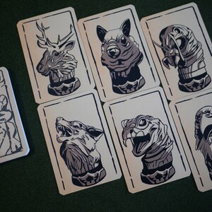 Inscryption Game Cards Totems, the Animal Totem of Inscryption Tabletop ...