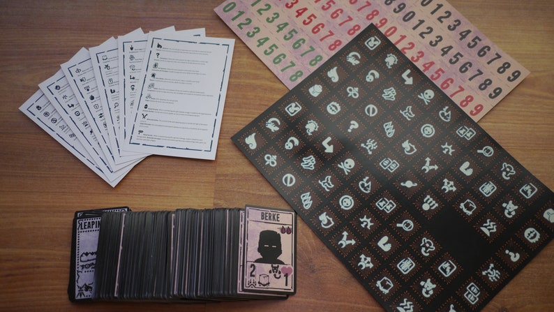Inscryption Card Game With 229 Cards. REAL 2 Players Game - Etsy