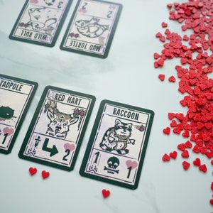 Inscryption Card Game Expansions, Heart Tokens, Coins, Tabletop Game ...