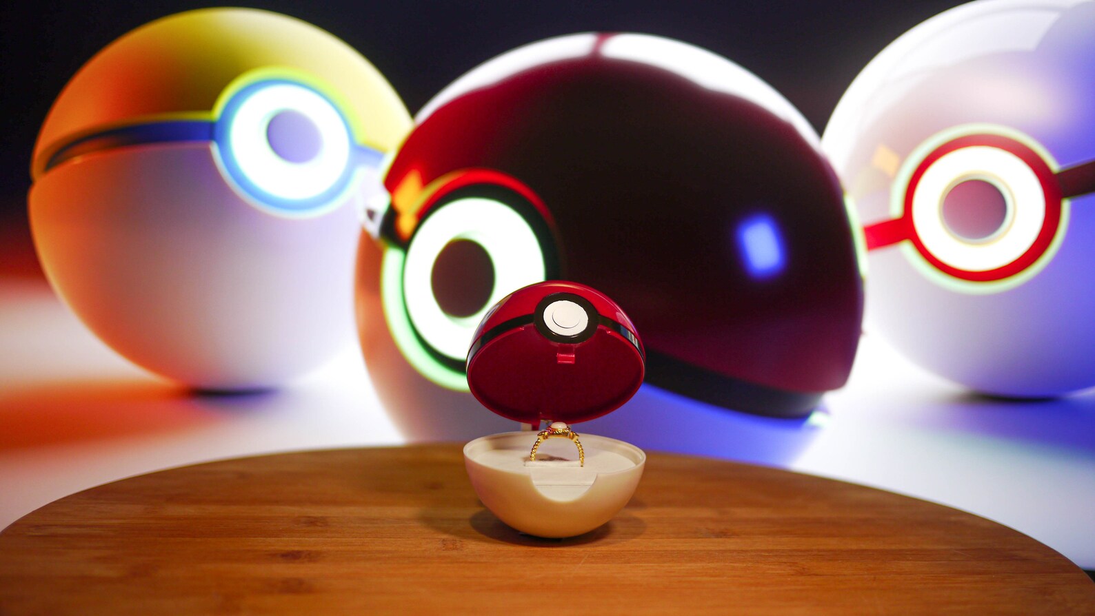 Pokemon Pokeball Ring Box Pokemon Inspired Ring Box Classic - Etsy