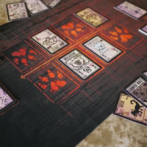 Inscryption Card Game Playmat, High Detail Gamemat for Inscryption - Etsy