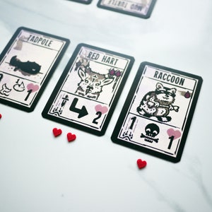 Inscryption Card Game Expansions, Heart Tokens, Coins, Tabletop Game Expansion - Etsy