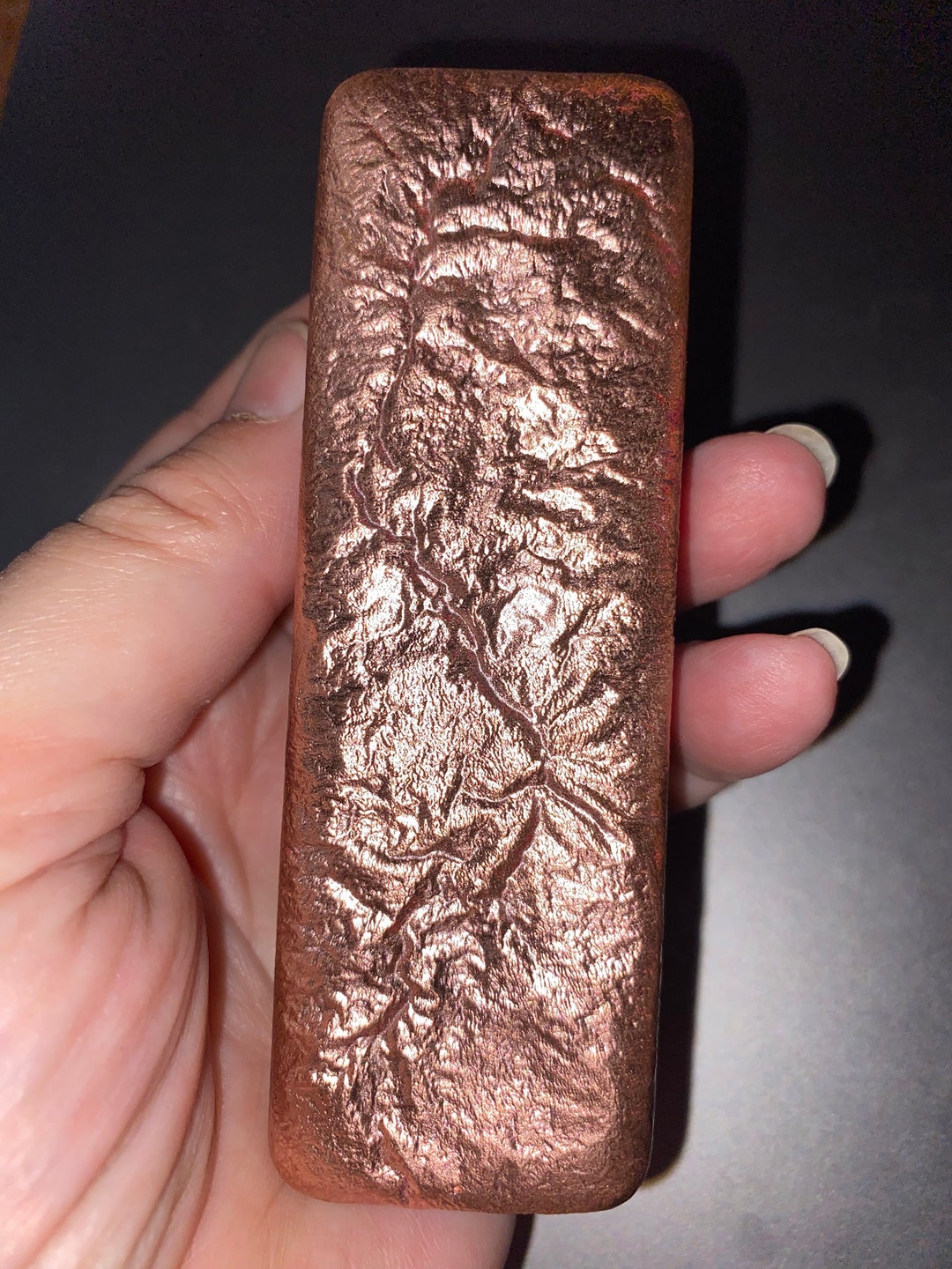 Hand Poured Copper Ingot - Over 1 Pound - 3 Sizes Available - Etsy