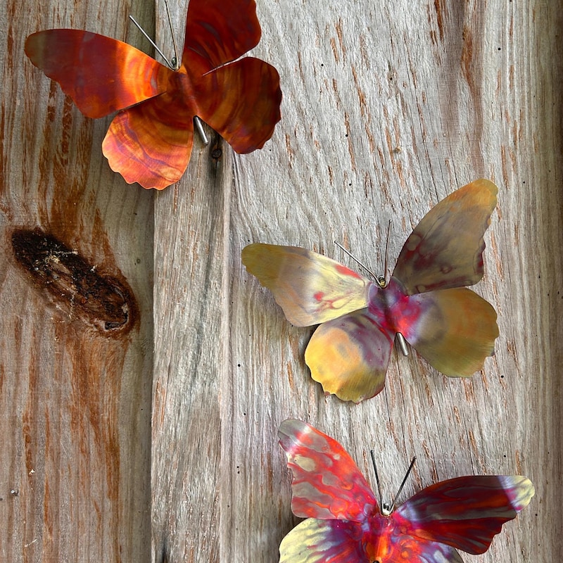 Garden Flame Sculpture - Etsy