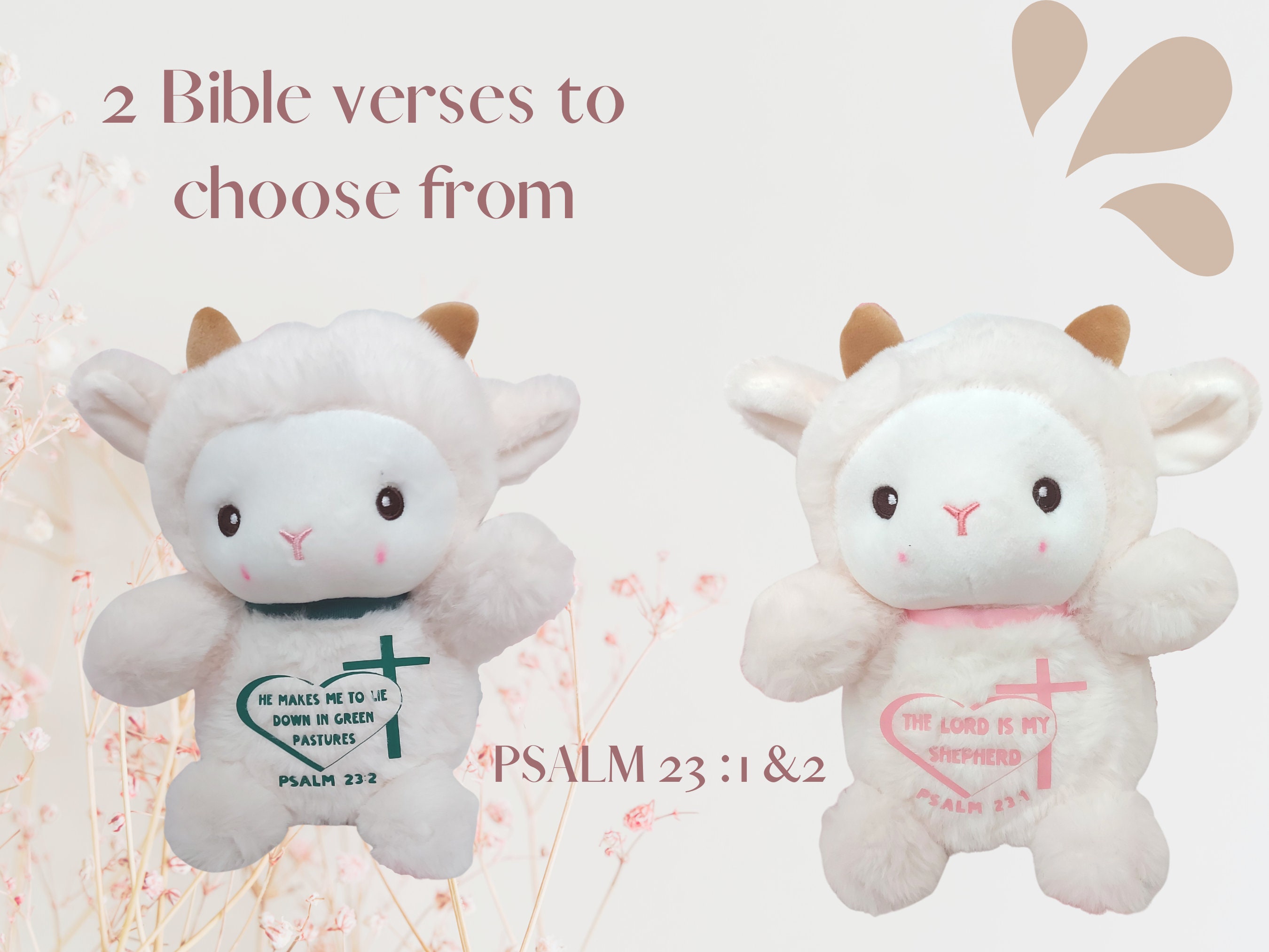 Baby Lamb|babychristening|baptism Gift|the Lord is My Shepherd ...